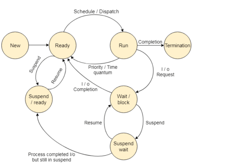 Processes in Operating System - Cuitutorial